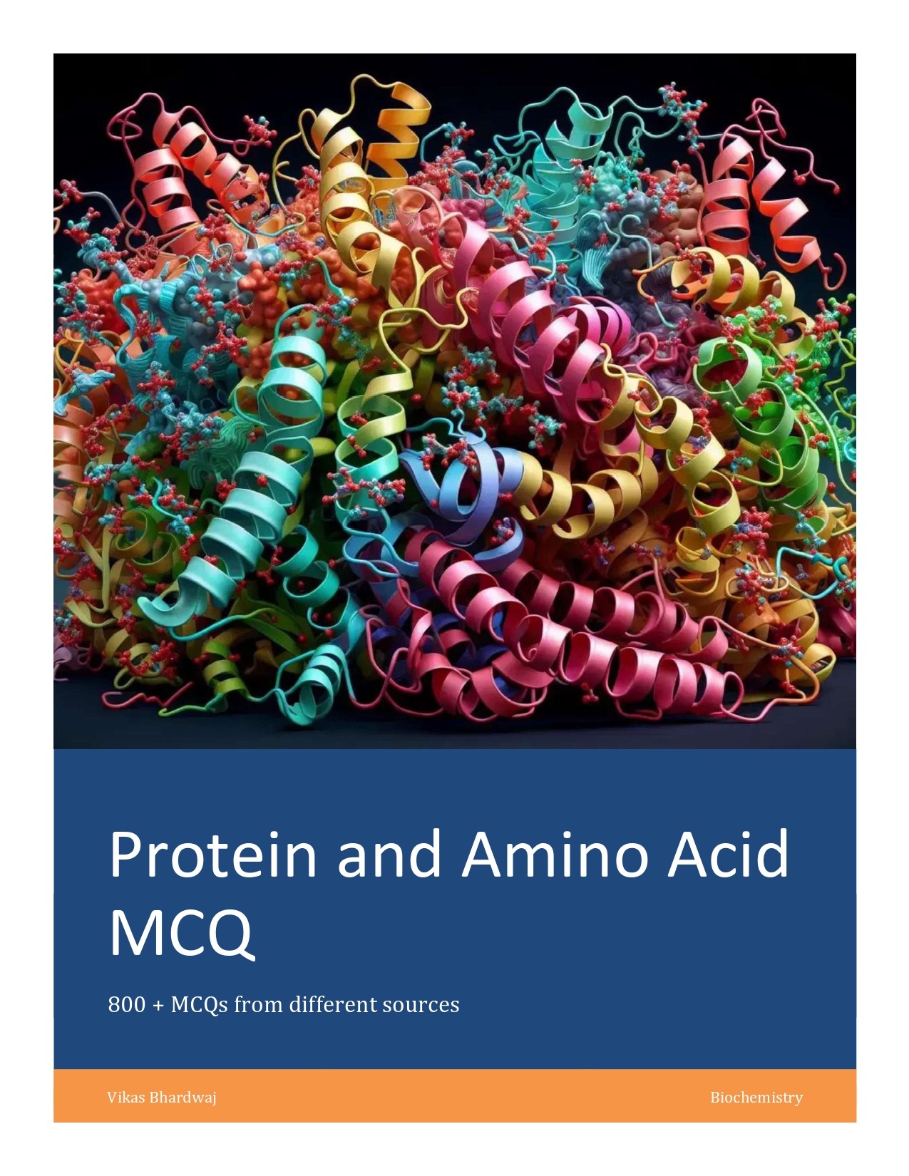 Protein and Amino Acid MCQ - Medical MCQ